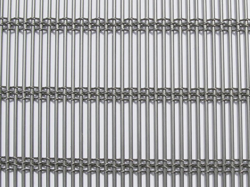 Woven Wire Drapery also called Architectural Woven Drapery